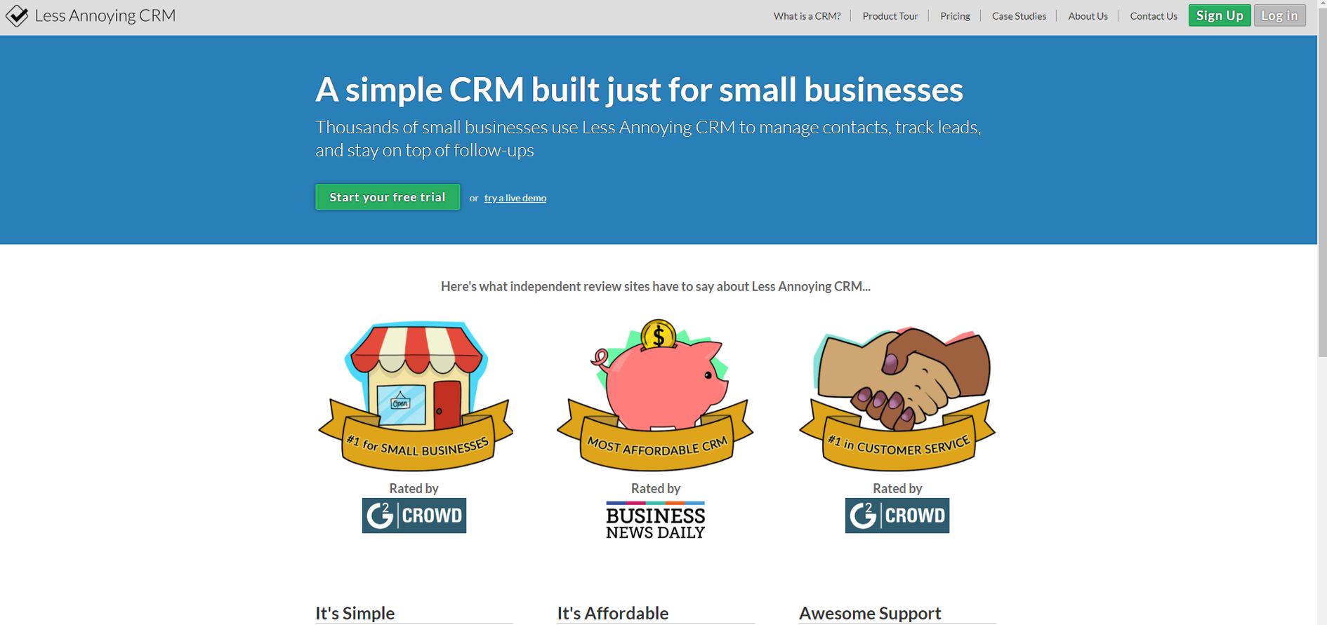 Less Annoying CRM - ТОП CRM-систем Less Annoying CRM - ТОП CRM-систем